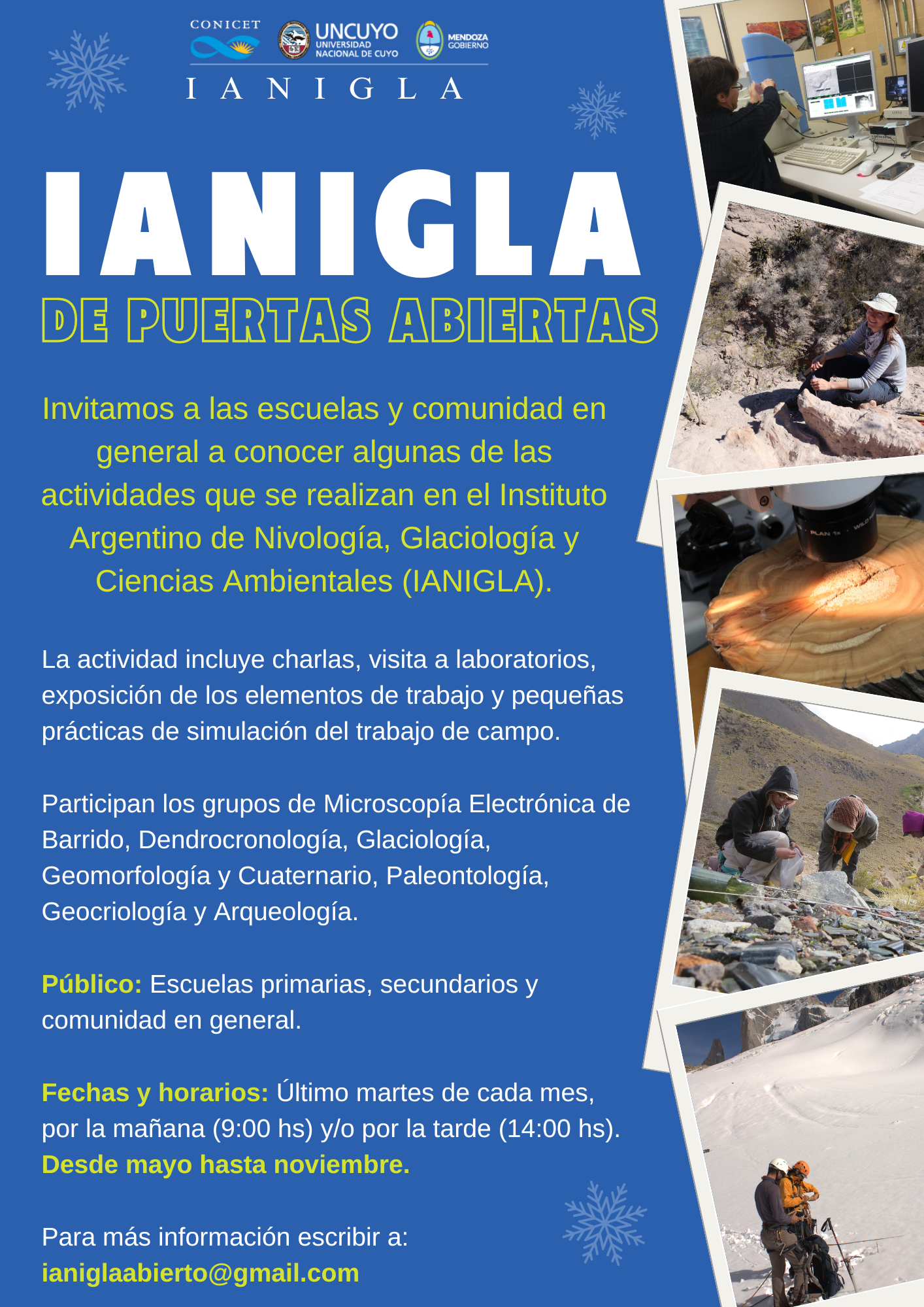 IANIGLA de puertas abiertas | IANIGLA